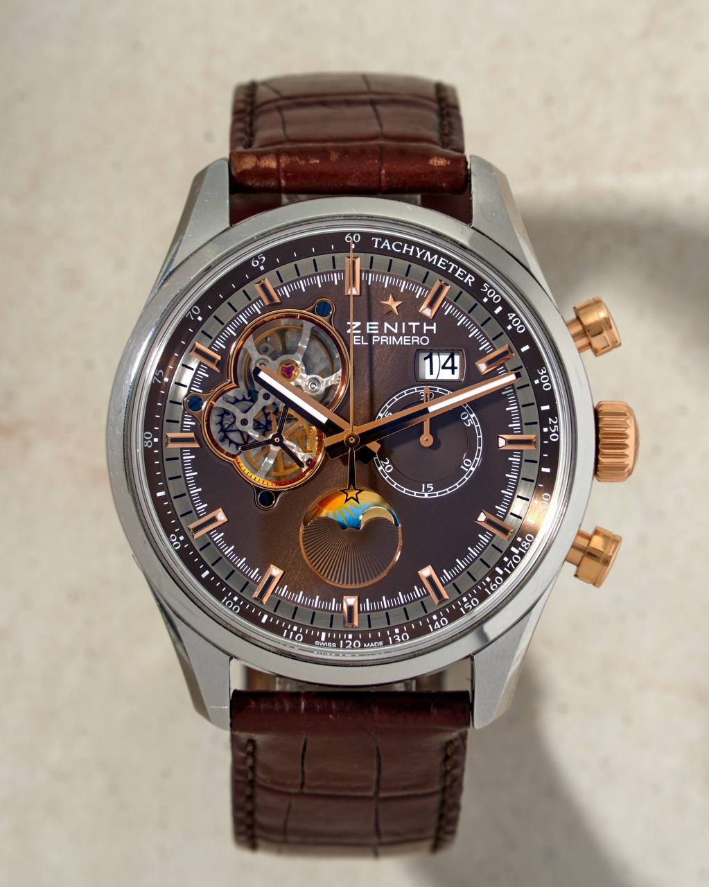 Zenith El Primero Chronomaster Open Grande Date Moonphase