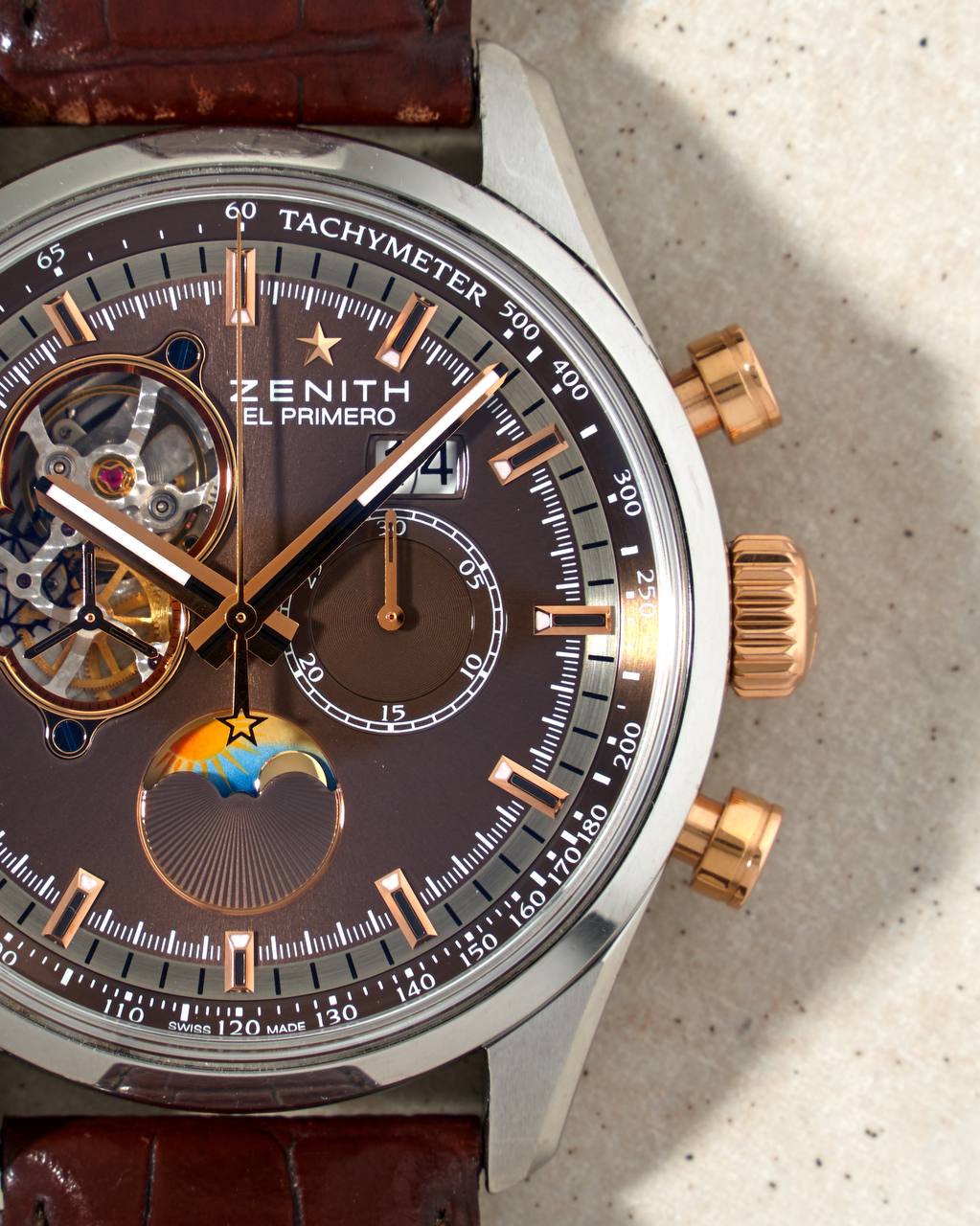 Zenith El Primero Chronomaster Open Grande Date Moonphase