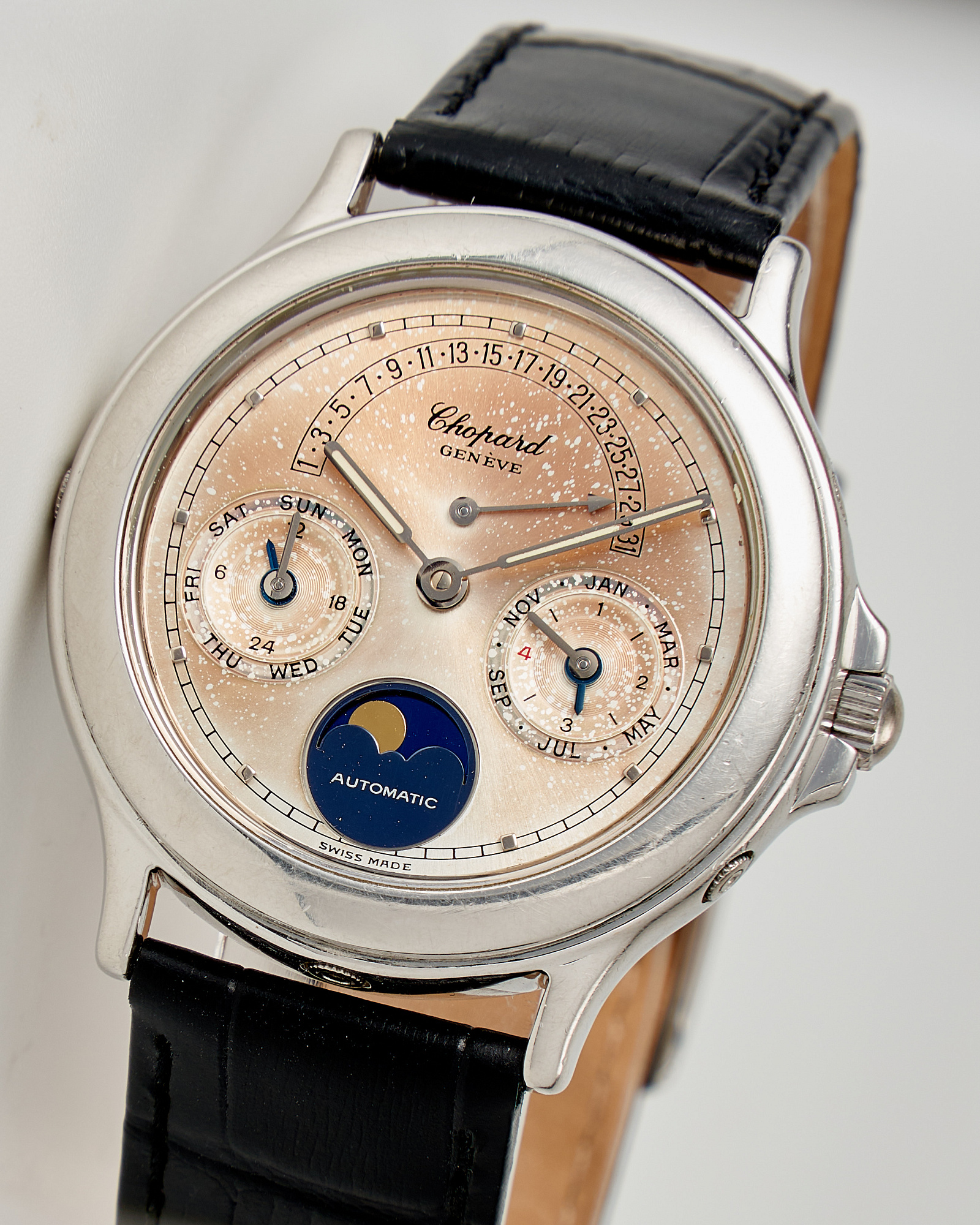 Chopard Luna D'Oro Retrograde Perpetual Calendar Platinum 1206