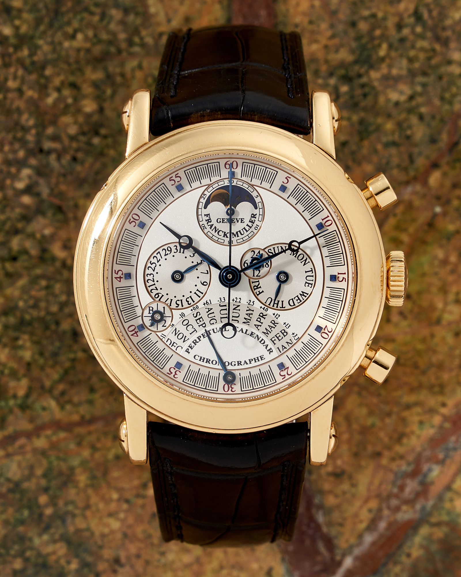 Franck Muller Perpetual Calendar Moonphase Chronograph 7000QP