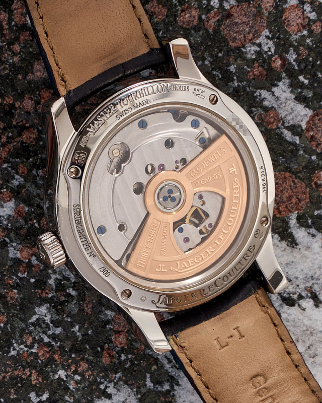 Jaeger LeCoultre Master Tourbillon Dual Time Q1658420 Platinum