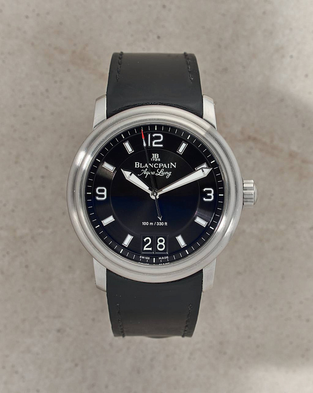 Blancpain Leman Aqua Lung Ultra Slim Big Date