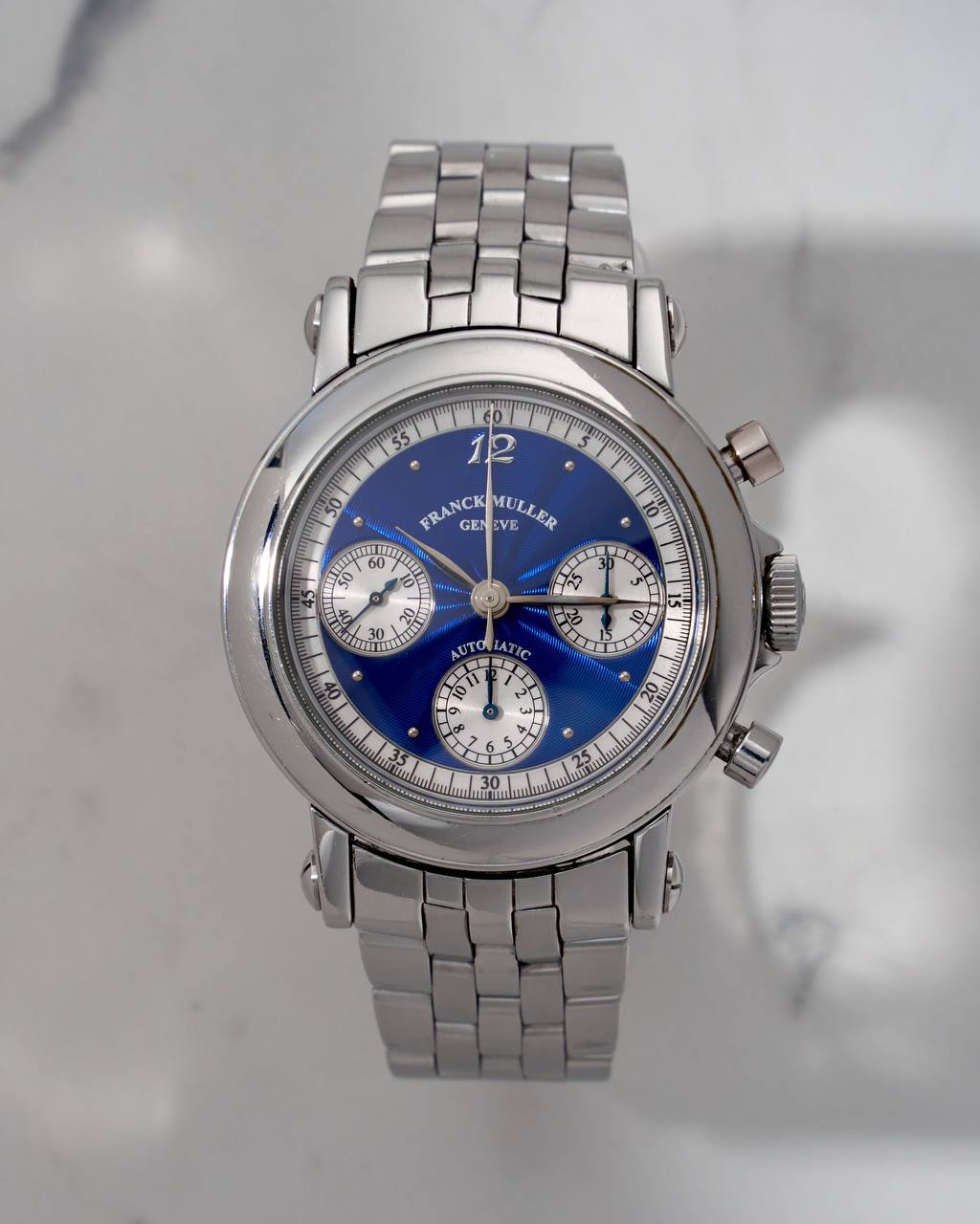 Franck Muller Automatic Chronograph Blue Dial