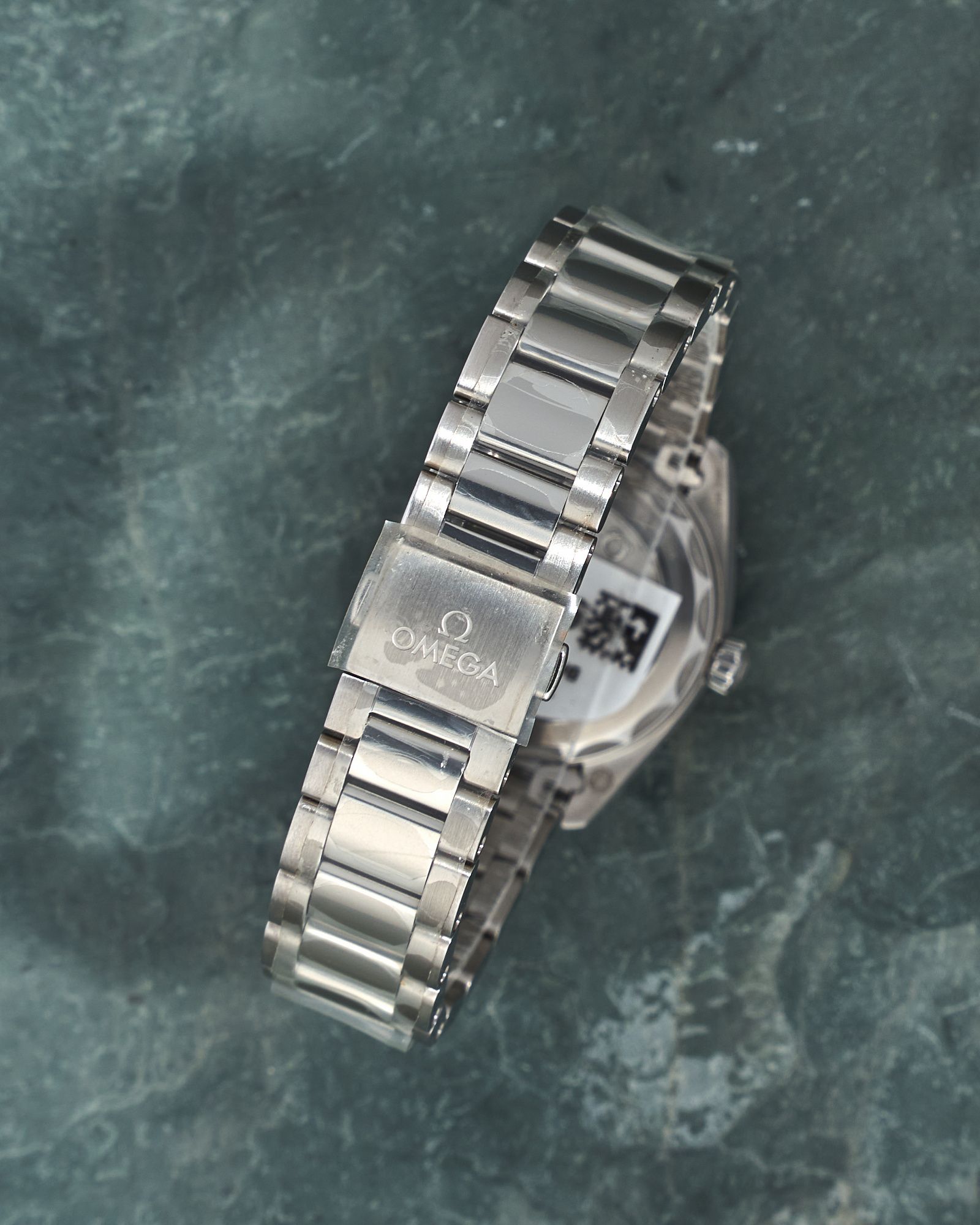 Omega Seamaster Aqua Terra Steel & Diamonds & MoP NEW. Браслет - Белый ...