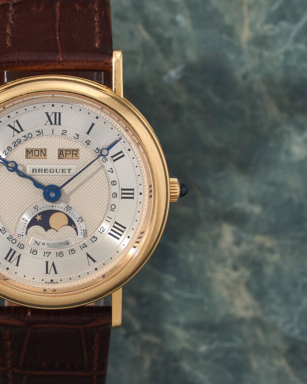 Breguet Classique Triple Calendar Moon Phase 3040. Браслет - Коричневый ...