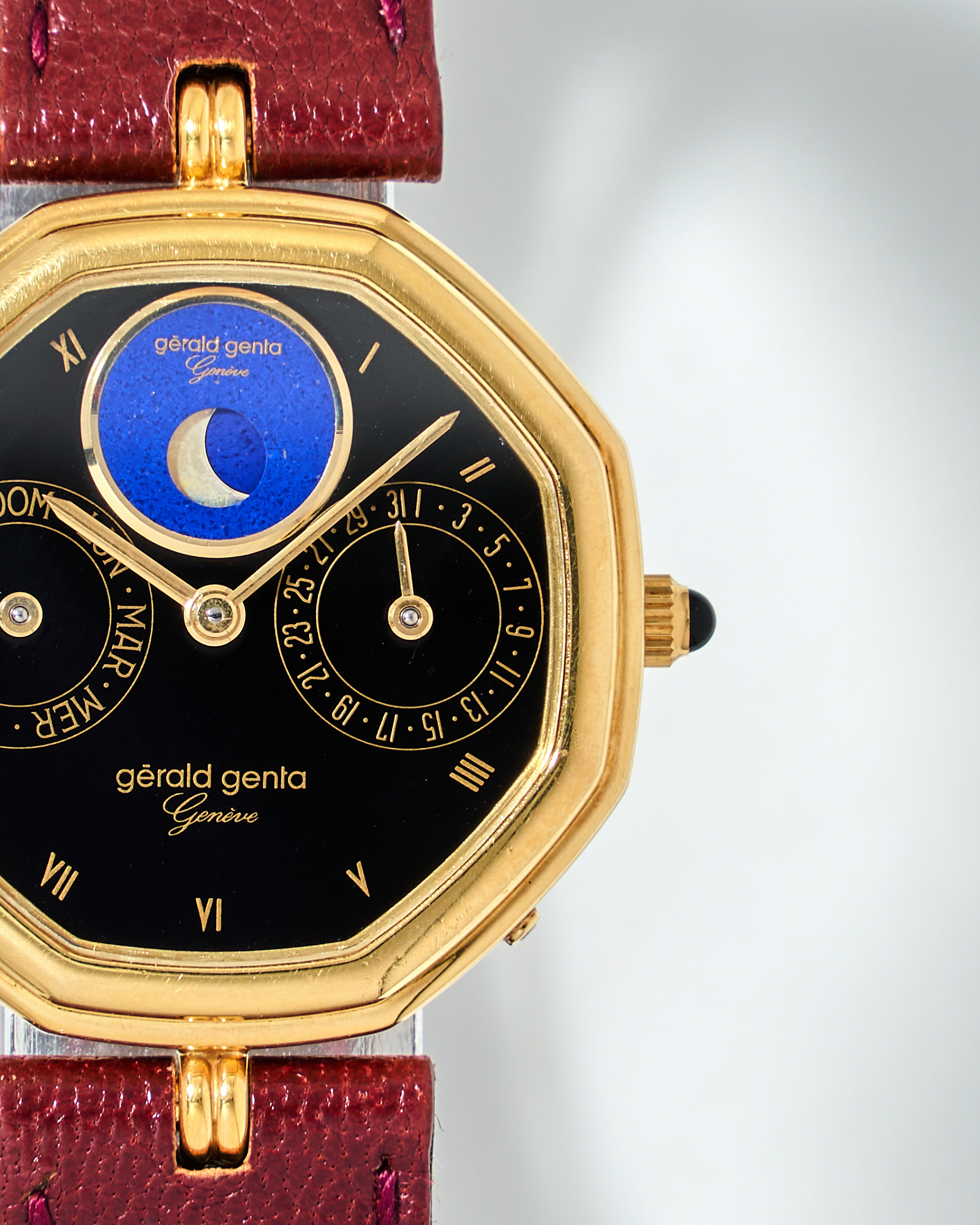 Gerald Genta Succes Day Date Moon Phase