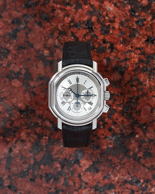 Daniel Roth Master Chronograph El Primero Zenith. Браслет - Черный/Кожа ...