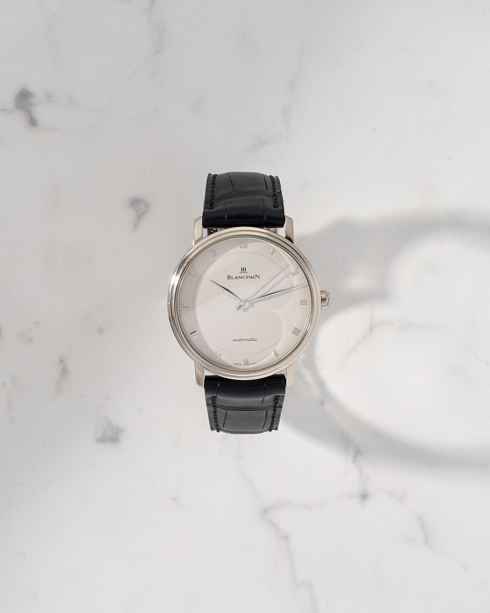 Blancpain Villeret Ultra-Slim White Gold.