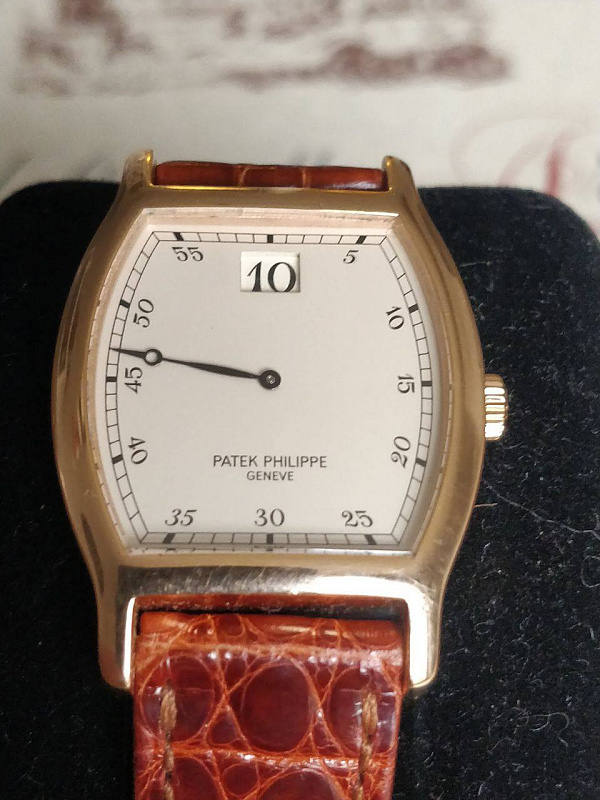 Patek Philippe Tonneau Jump Hour 3969 150th Anniversary.